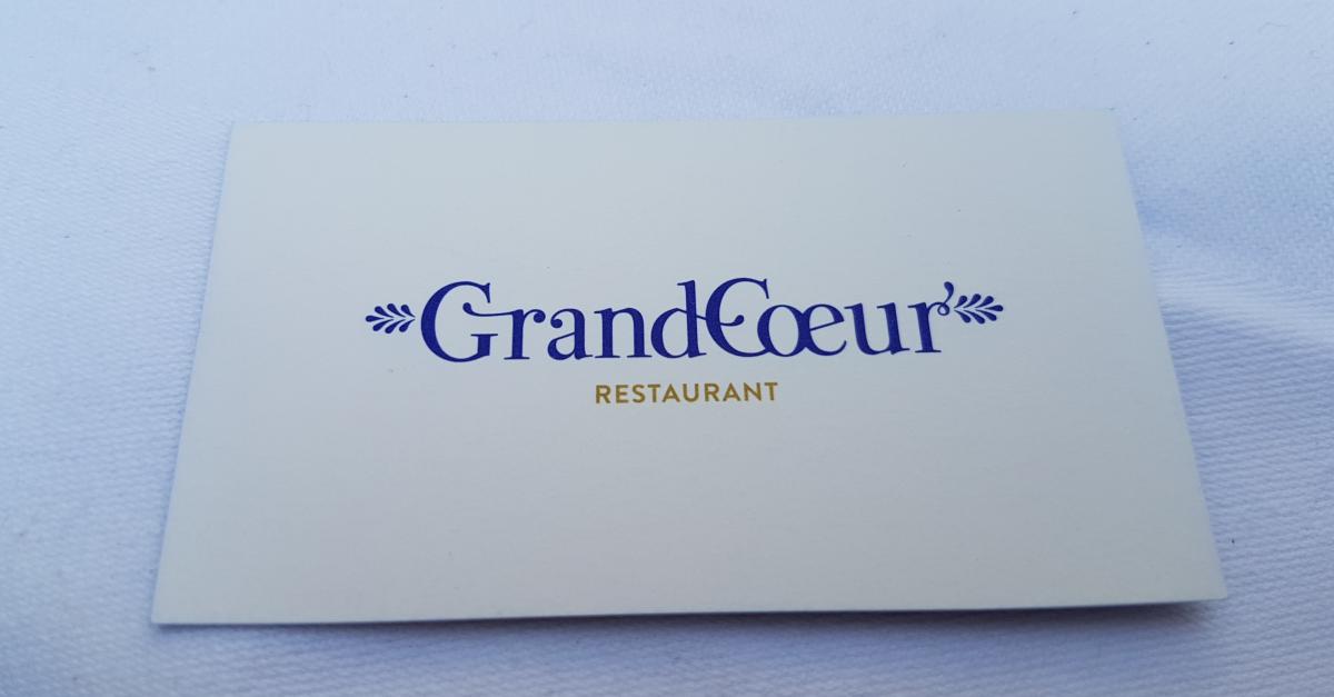Grand Coeur - Restaurant terrasse en plein Paris
